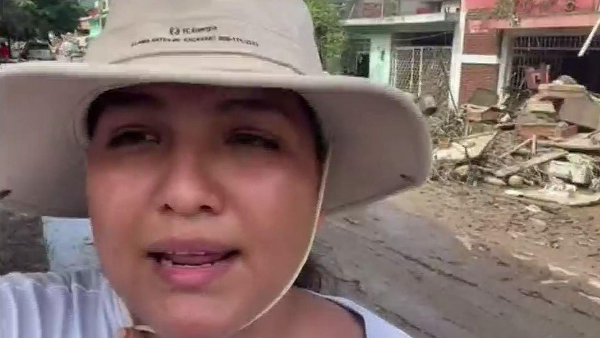 "En Cuestión de Minutos Subió el Nivel del Agua" Iris Carmona Narra Primeros Momentos de ...